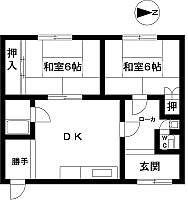 賃貸 2DK・2LDK：No. f0036 詳細情報 （資）トーカイ産業